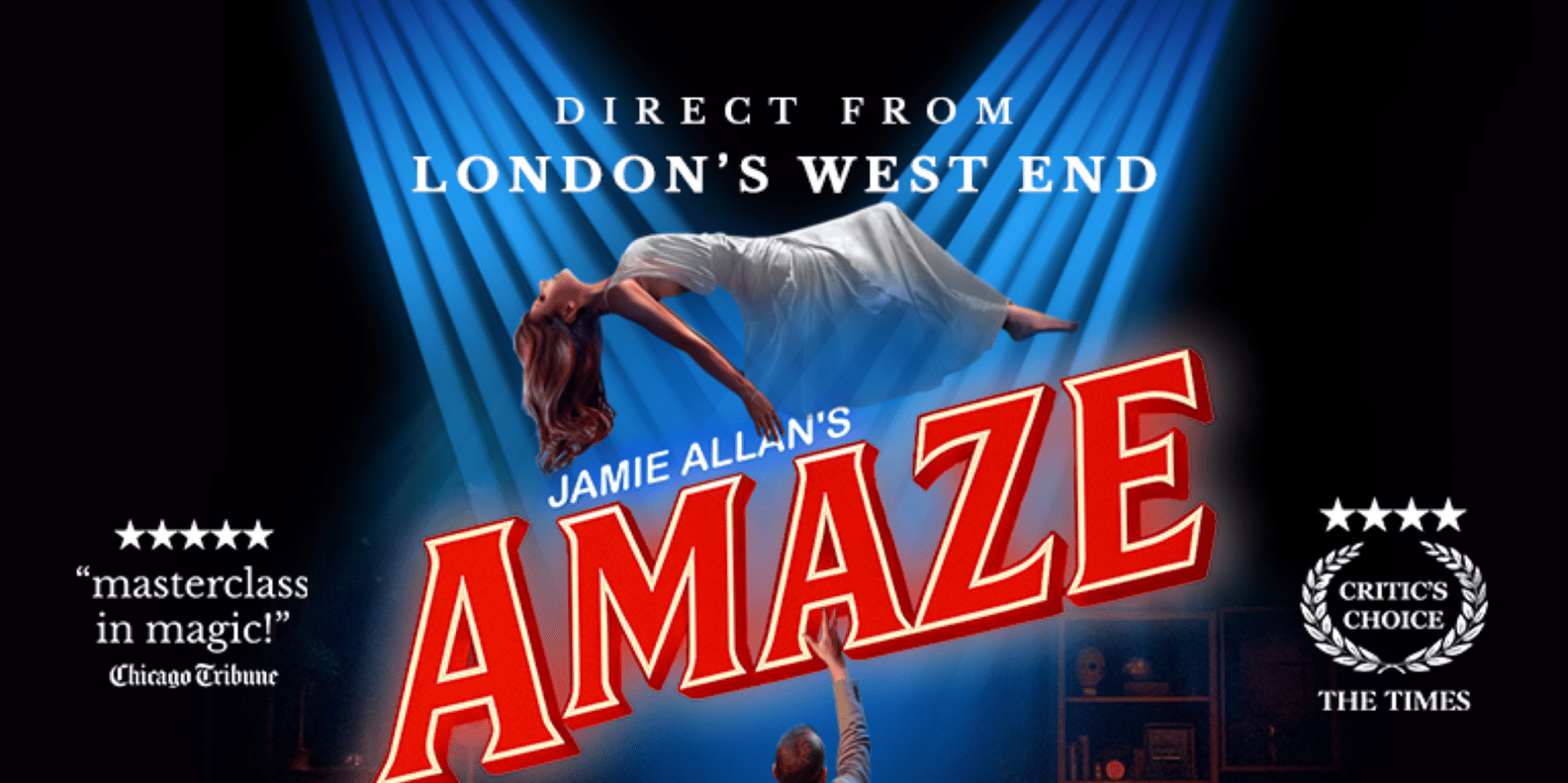 New York City Magic Show: Jamie Allan's Amaze | New York City Tours ...