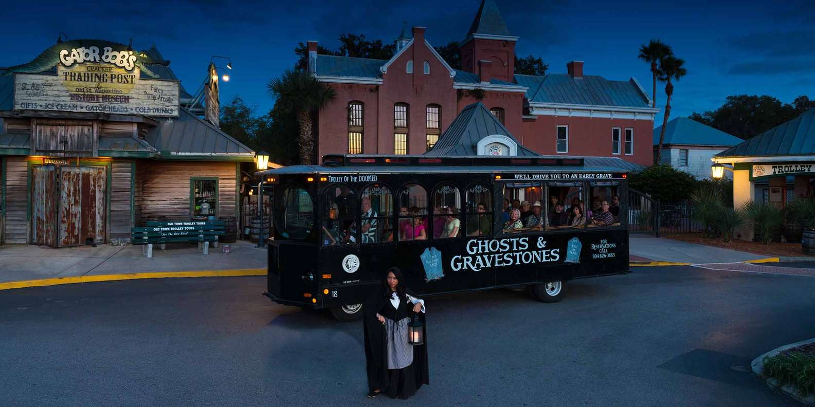 St. Augustine Ghost Trolley Tour | St Augustine Tours | TourTruth