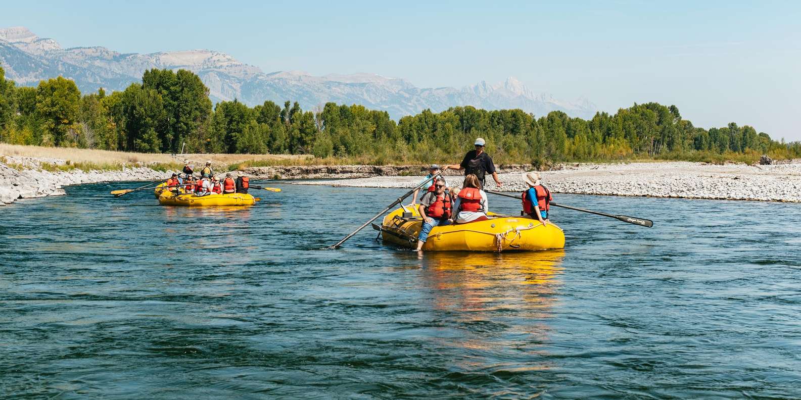 Jackson Snake River Scenic Raft Float with Teton Views | Jackson Hole ...